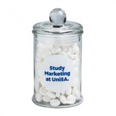 115g Chewy Mints Packed in Small Apothecary Jars